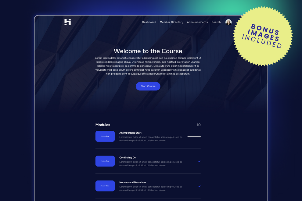 Hudson Product Theme – Kajabi Templates