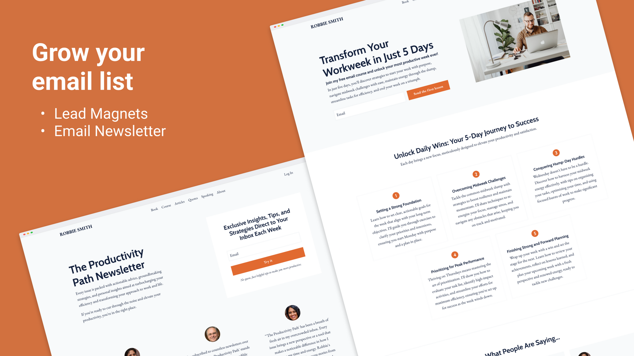 Impact Website Theme (32 Pages) – Kajabi Templates