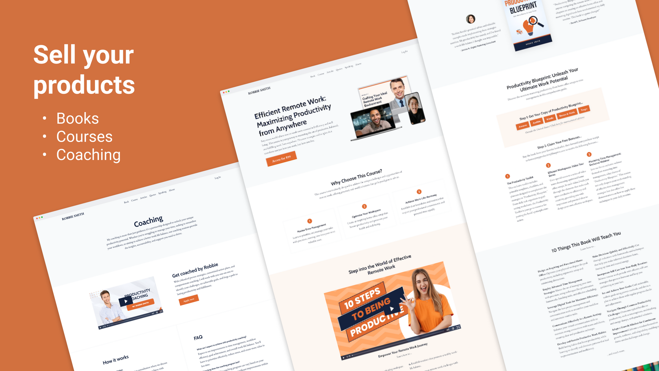 Impact Website Theme (32 Pages) – Kajabi Templates