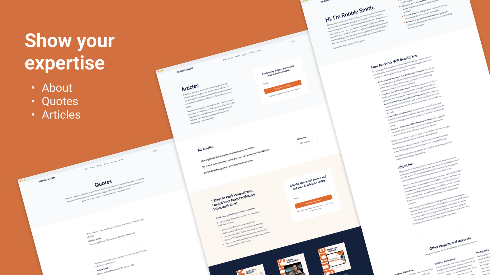 Impact Website Theme (32 Pages) – Kajabi Templates